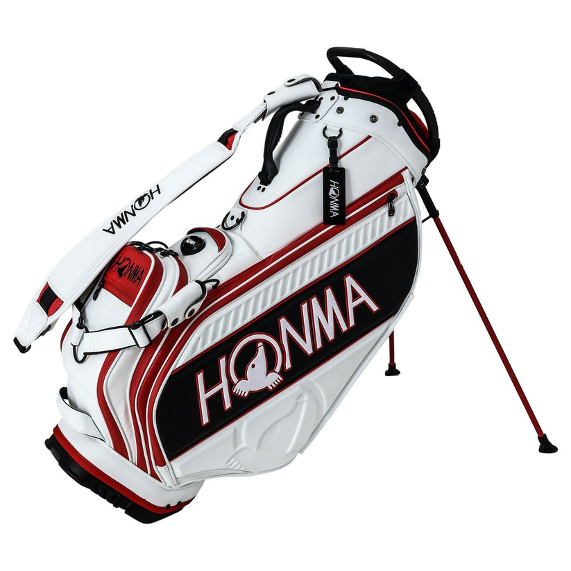 Honma Pro Stand bag, White, Black, CB12402 – HONMA GOLF